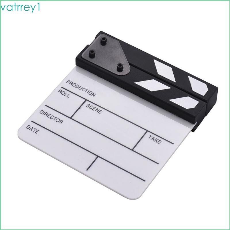 VIVI Mini Acrylic Clapper Board Film Movie Clapperboard for Creative ...