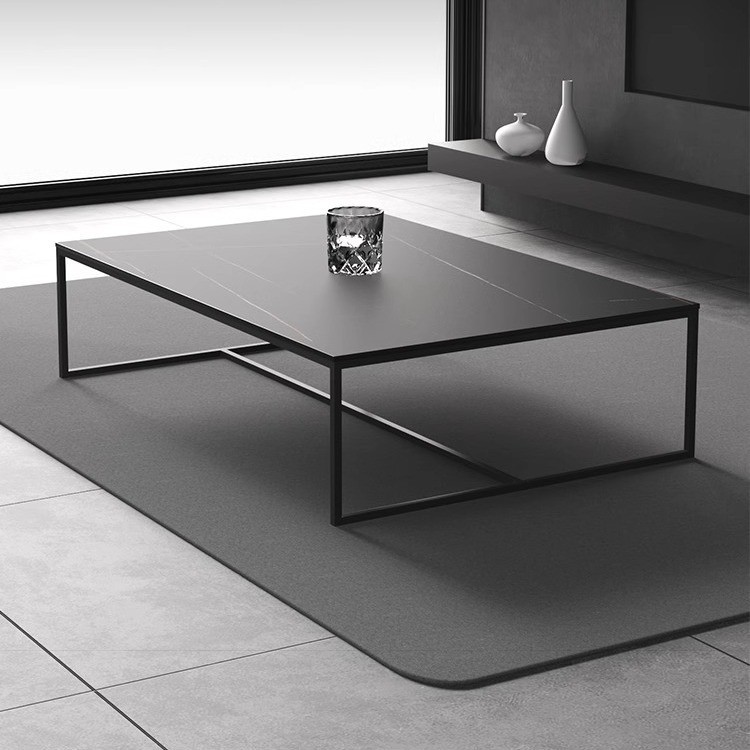 Light Luxury Italian Style Coffee Table Living Room Iron Art Tea Table ...