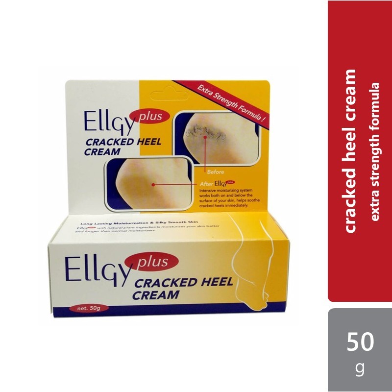 Ellgy Plus Cracked Heel Cream 50g | Prevent Dry & Cracked Heels ...