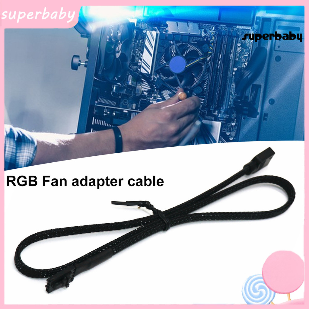 [superbaby.]25CM ARGB Controller Adapter Cable QL LL120 ICUE RGB LED ...