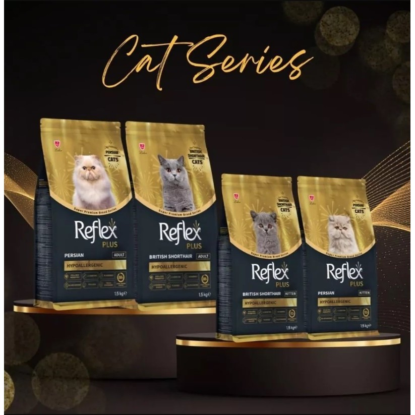 Reflex Plus Hypoallergenic Super Premium Cat for British Short Hair And ...