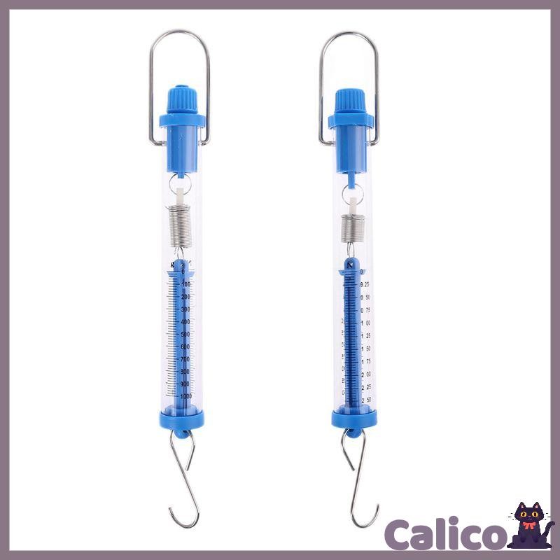 Cali Plastic Tubular Spring Scale Tubular Dynamometer Transparent ...