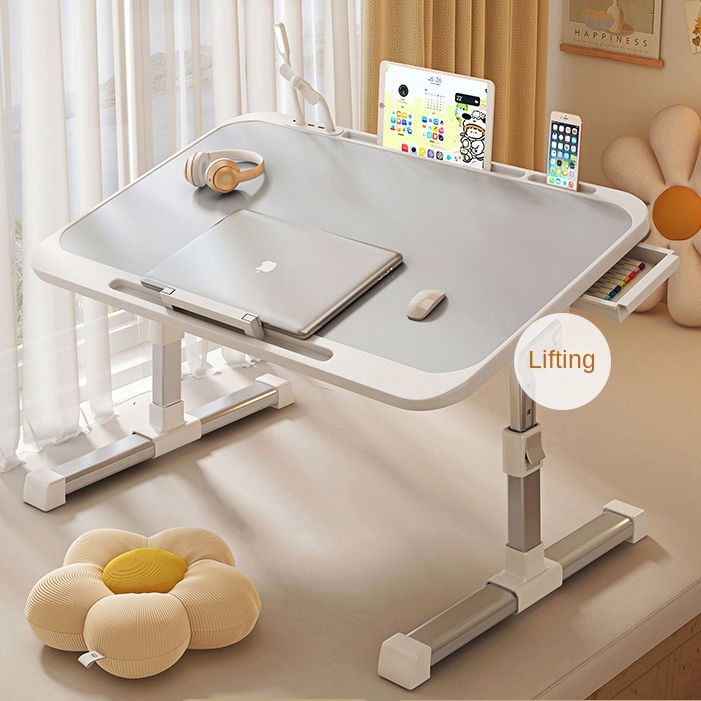 Foldable Adjustable Bed, Small Table, Dormitory, Home Study Desk, Bay ...