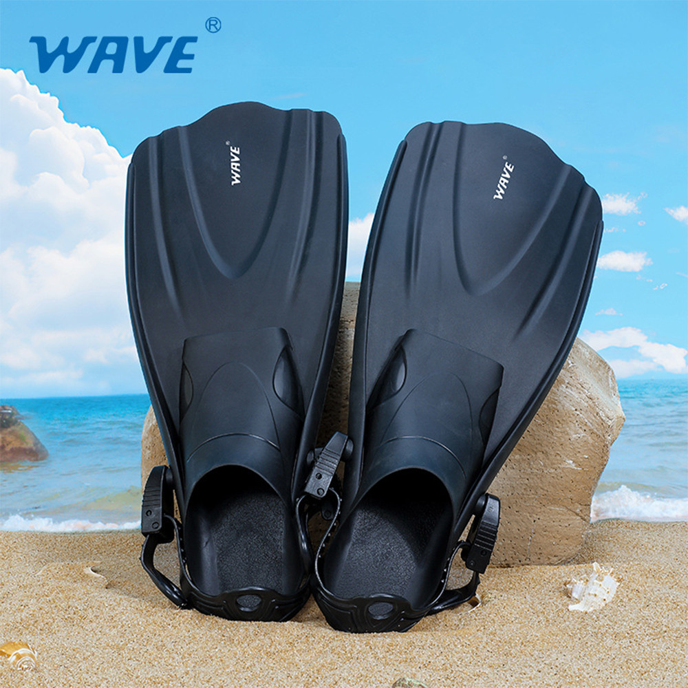 WAVE flippers Professional snorkeling equipment Swim frog shoes Adult ...