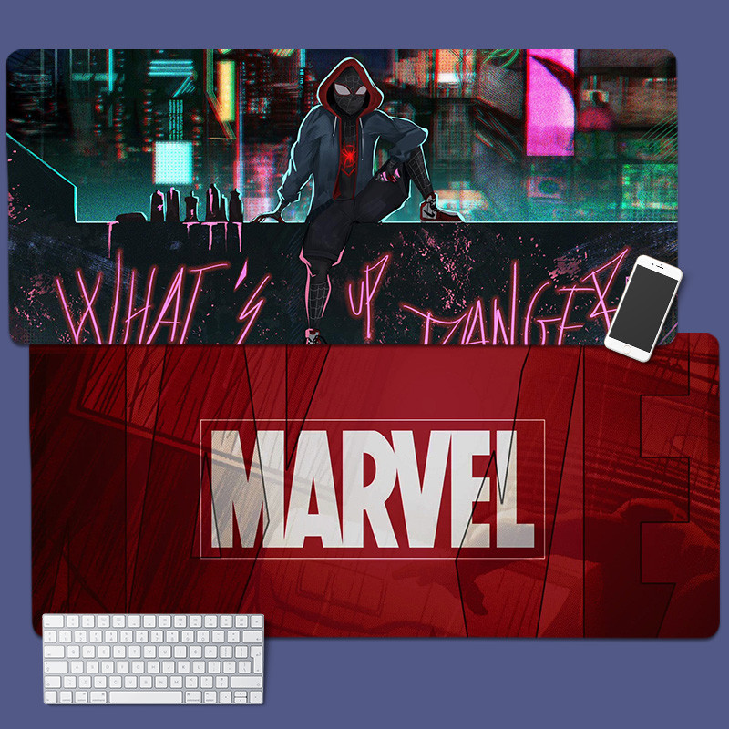 Avengers Mouse Pad Oversized Spiderman Iron Man Writing Desk Desk Pad ...