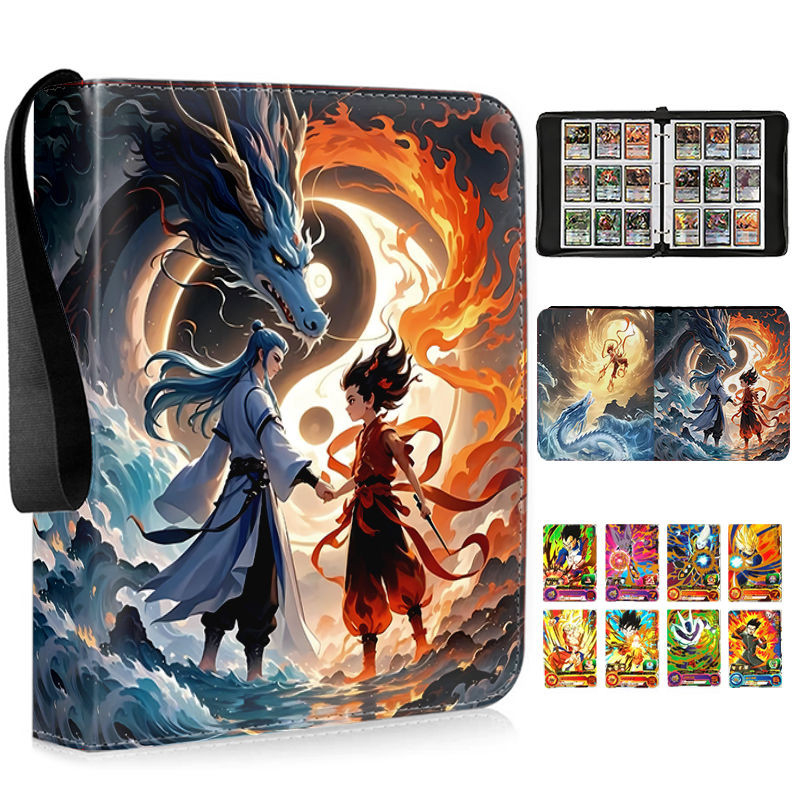 Nezha Card Book Leather Nezha: the Magic Child Roaming in the Sea Card ...