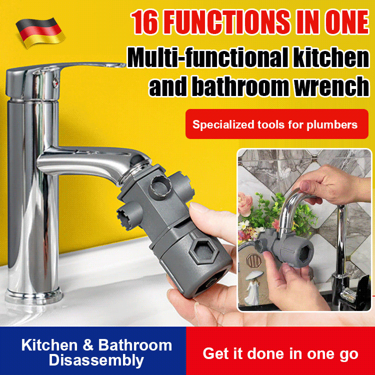 [16 Function In One/Quick Disassembly] Kitchen And Bathroom ...