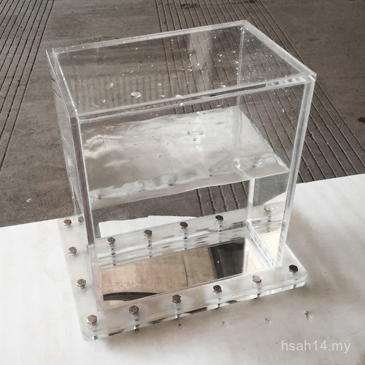 Customized Acrylic Box Transparent Plexiglass Sealed Experiment Water ...