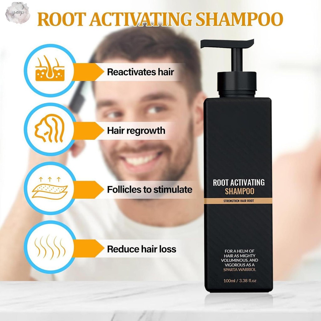 Spartan Root Activator Shampoo Deep Cleaning Anti-itch Anti-dandruff ...