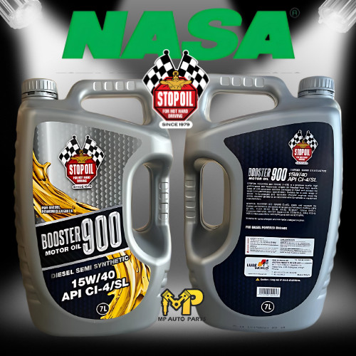 NASA / STOP OIL 15W40 BOOSTER 900 API CI-4/SL - SEMI SYNTHETHIC (7L ...