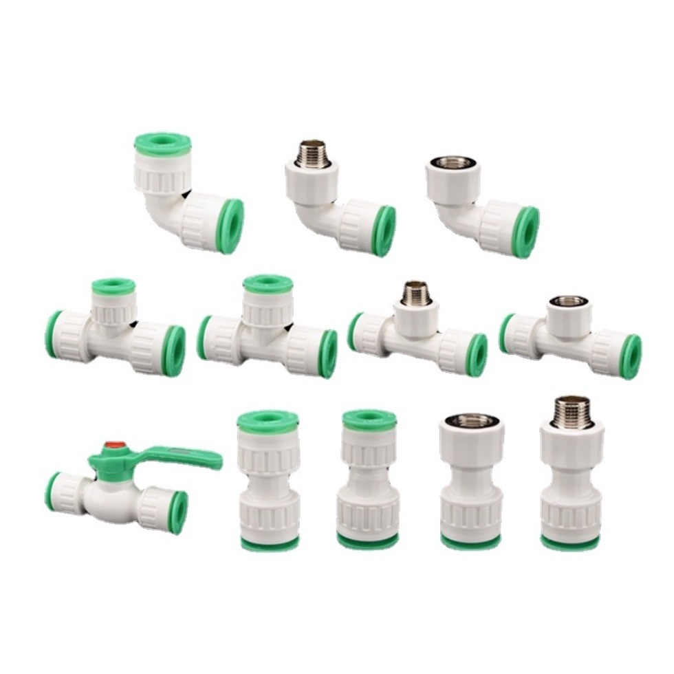 Ppr Shortcut Link Pipe Fittings Plastic Pipe Joint Fittings Quick ...