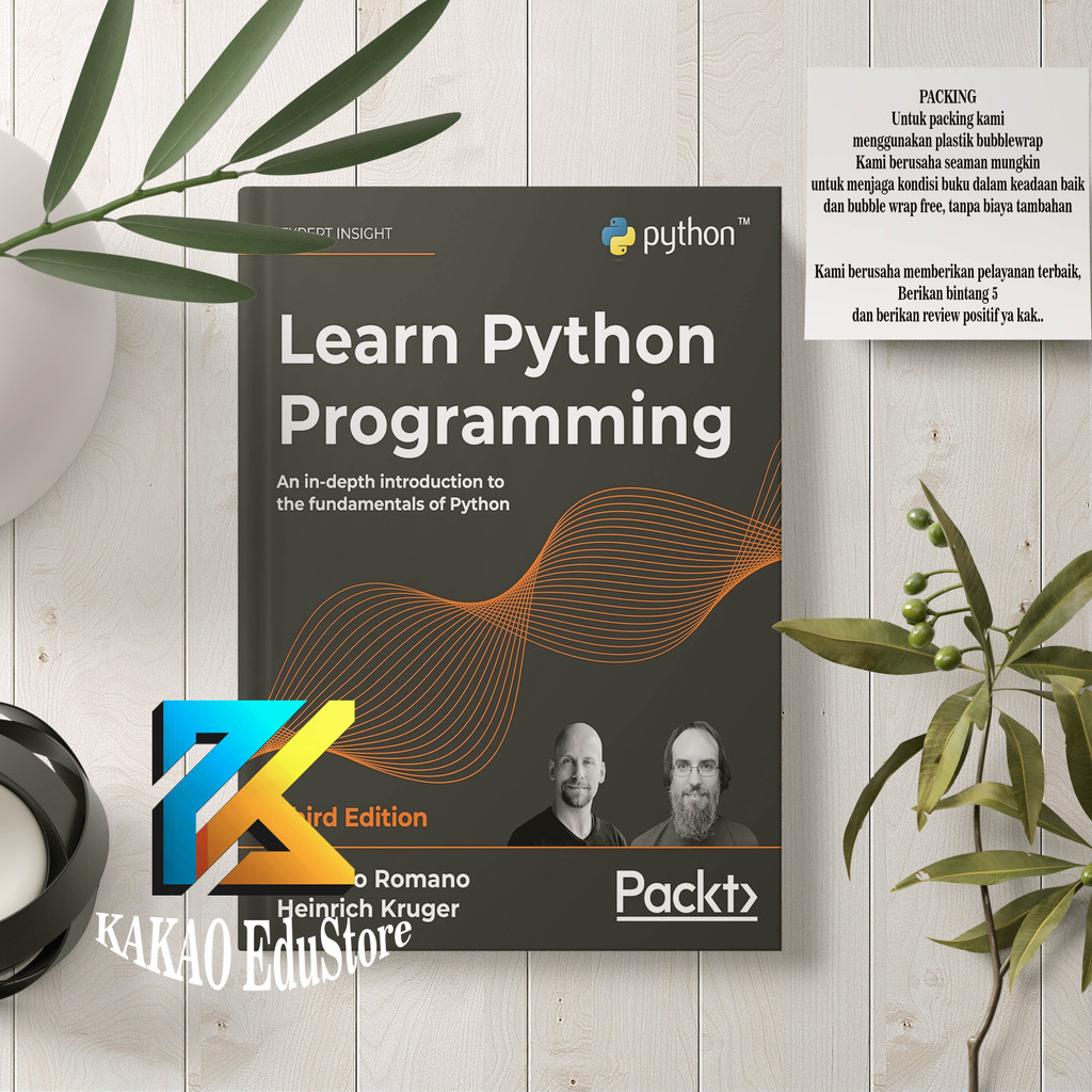 Learn PYTHON PROGRAMMING - FABORIO KRUGER HEINRICH ROMANO | Shopee Malaysia