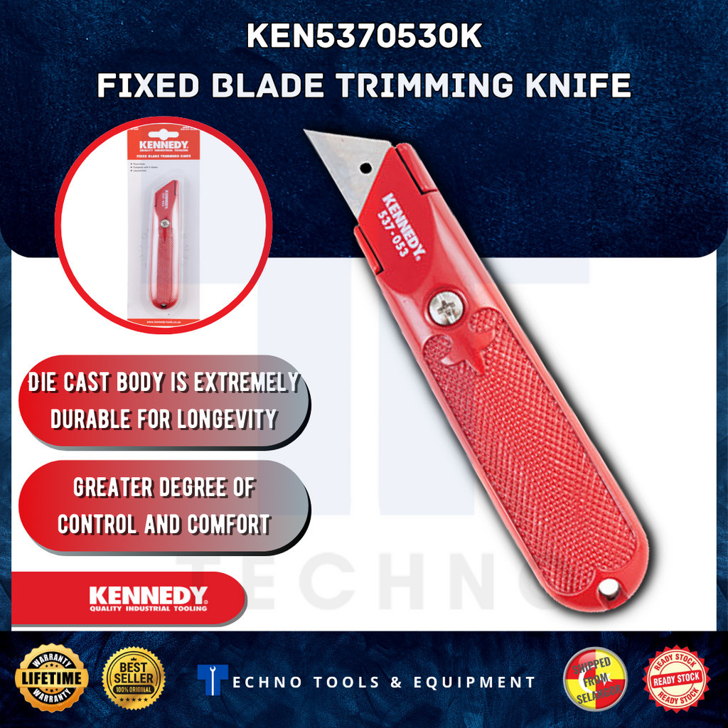 Kennedy KEN5370530K FIXED TRIMMING STEEL CUTTER COMPATIBLE WITH PAPER ...
