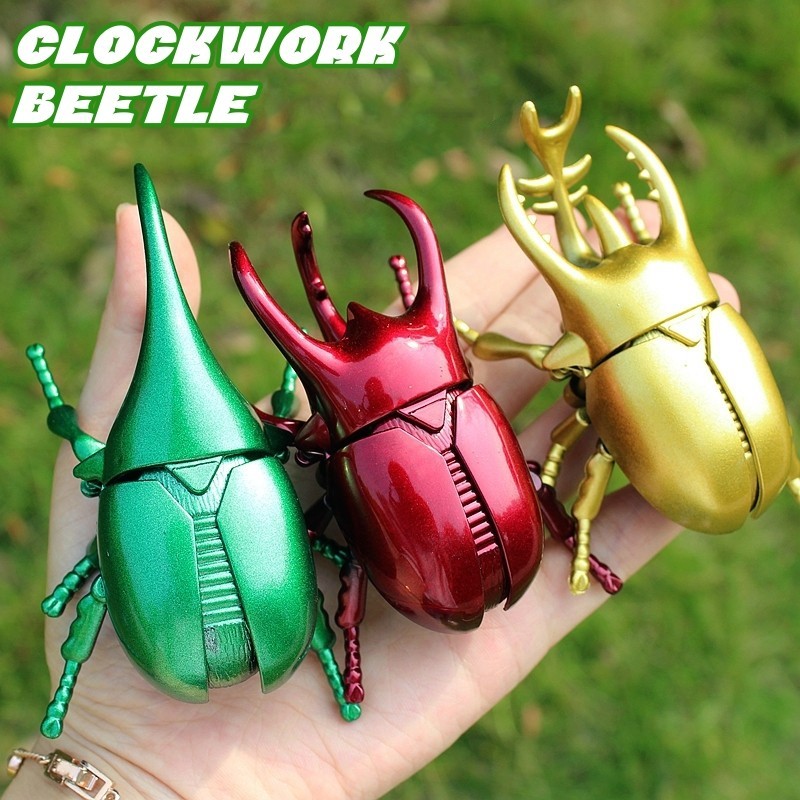 1pc Creative Clockwork Beetle Moving Insect Model Simulation Toy Gift YL212 | Shopee Malaysia