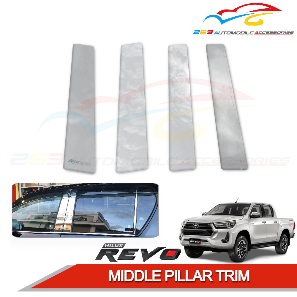 TOYOTA HILUX REVO ROCCO ROGUE 2016-2022 DOOR WINDOW MIDDLE PILLAR ...