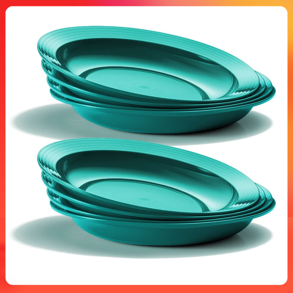 Tupperware 550ml Gourmet Plates Dinnerware Microwaveable Limited ...
