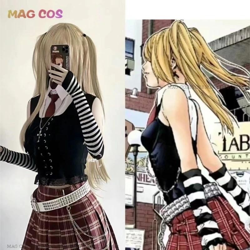 Death Note Cosplay Costume Misa Amane Cosplay Debut Daily Sexy Dress ...