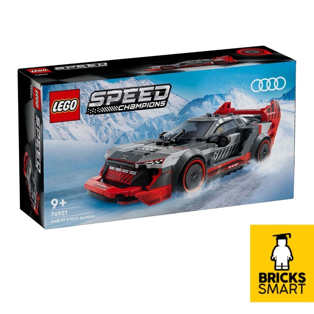 LEGO 76921 Speed Champions Audi S1 e-tron quattro Race Car Building Toy ...