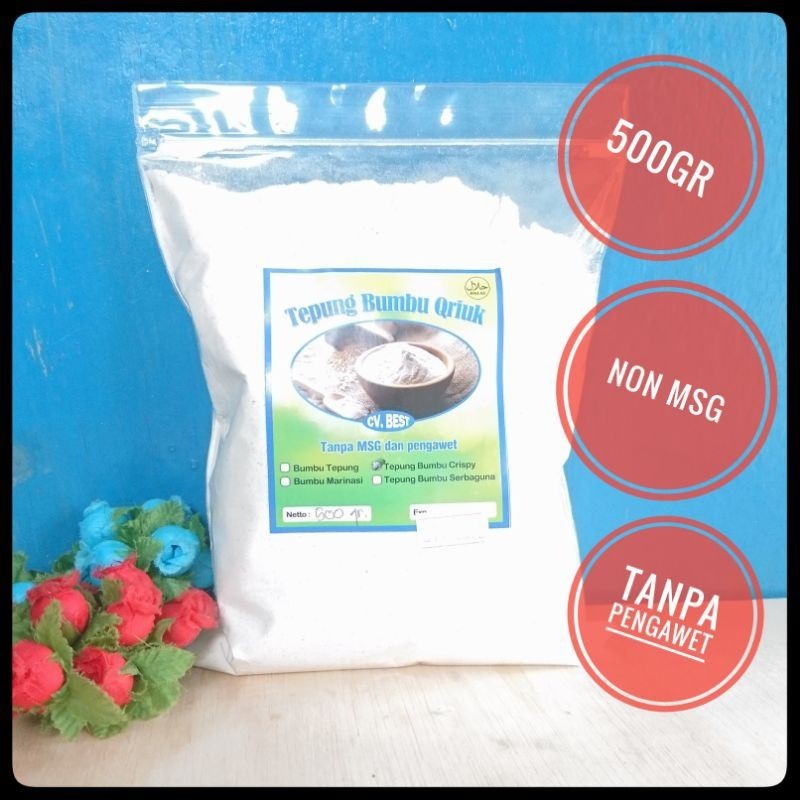 Crispy Seasoning Flour Without msg And Preservatives 500gr | Shopee ...