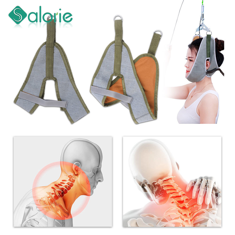 1Pcs Neck Cervical Traction Belt Neck Stretcher Band Vertebrae Recovery ...