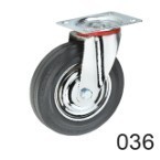 6" RUBBER WHEEL RIGID / SWIVEL / tayar | Shopee Malaysia