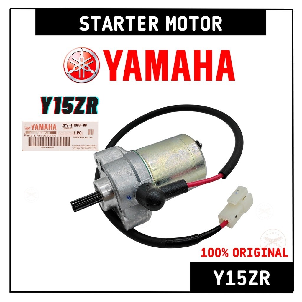 YAMAHA Y15ZR YSUKU STARTER MOTOR ASSY 2PV-H1800-02 | Shopee Malaysia