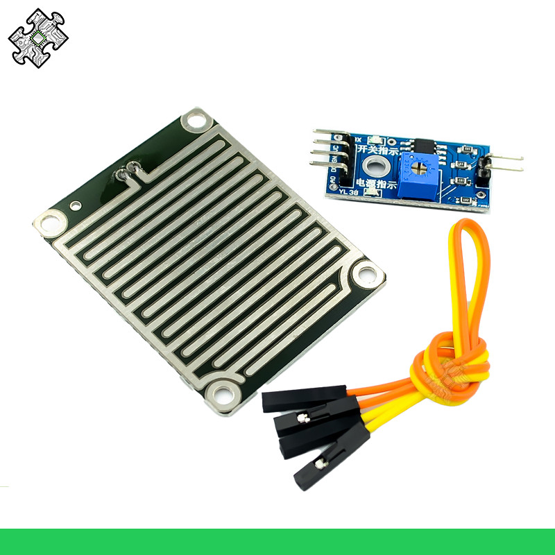 ENGLAB★Water Droplet Sensor, Raindrop Sensor, Rain Sensor Module, Water ...