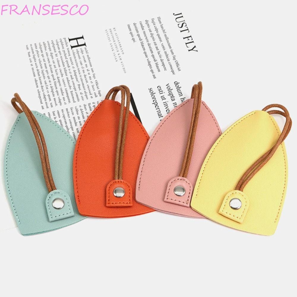 FRANCESCO PU Key Wallets, PU Leather Waterproof Pull Out Keychain Pouch ...