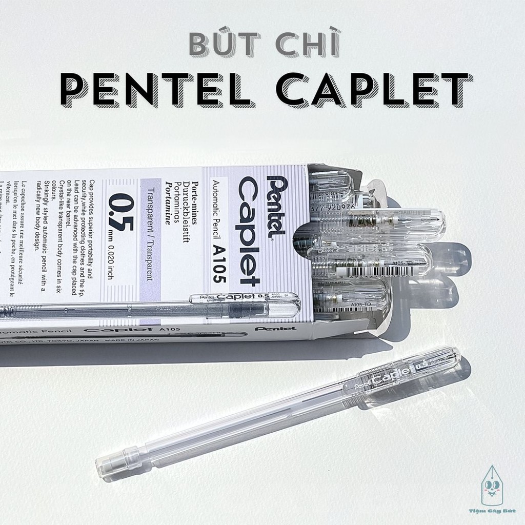 Pentel Caplet stapler pencil with nib size 0.5mm | Pen Shop | Shopee ...