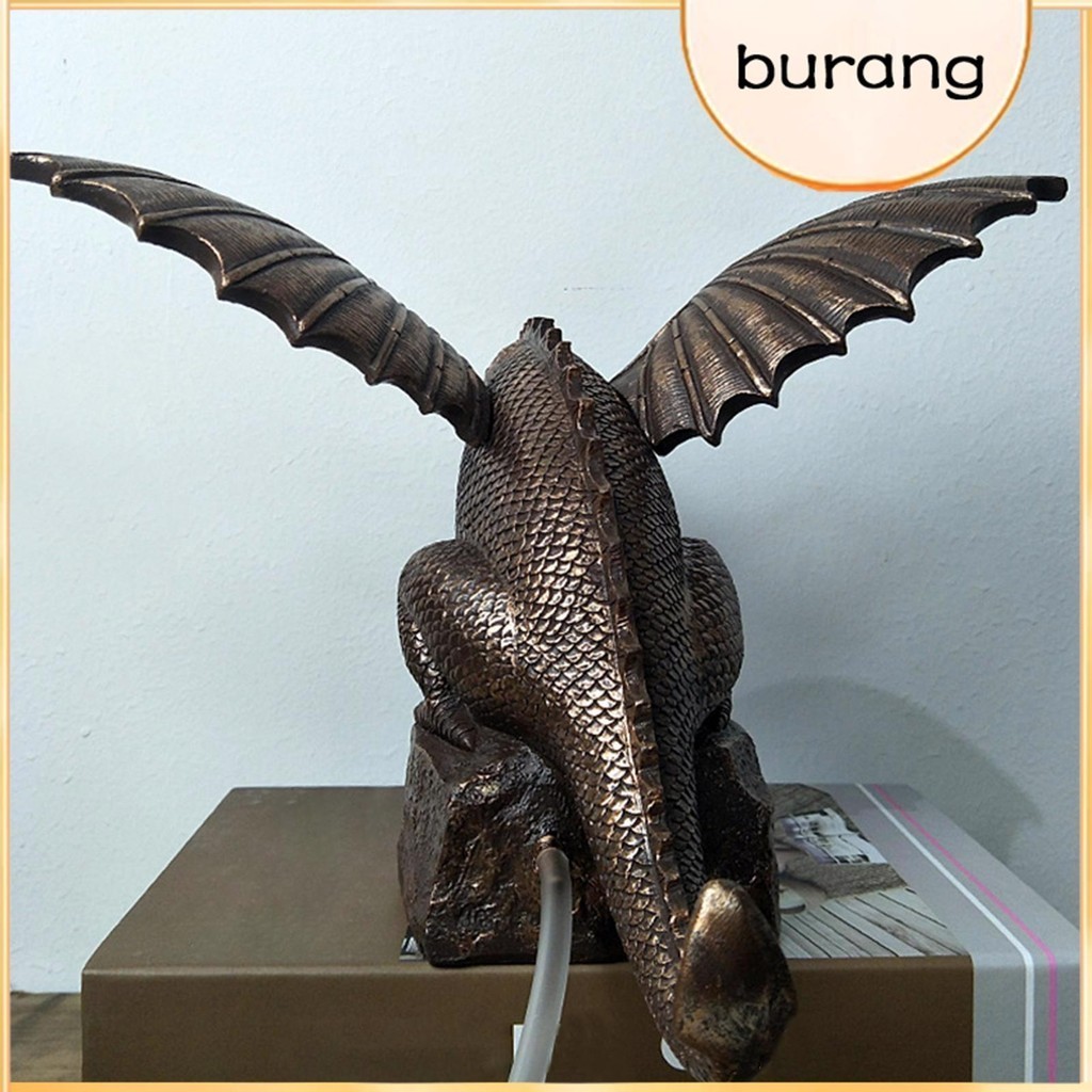 Resin Dragon Sculpture Durability Retro Wide Application Creativity ...