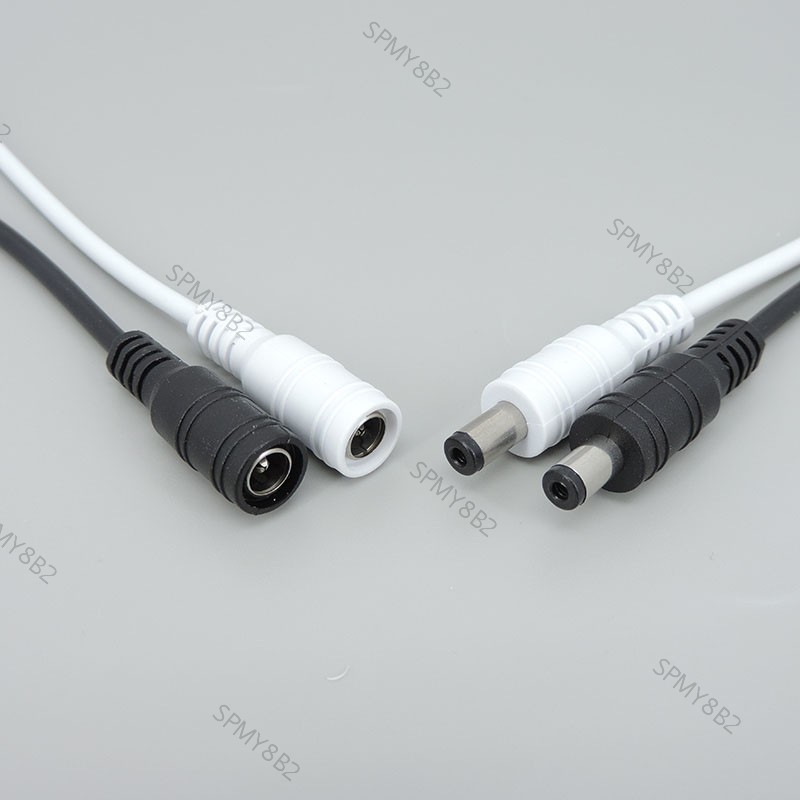 DC Male Female Power supply Plug Cable Wire Jack pigtail cord 22awg ...