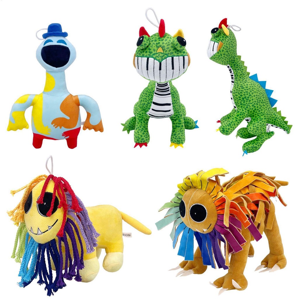 poppy playtime chapter 4 Pianosaurus Yarnaby Lion plush toy nigh tmare ...