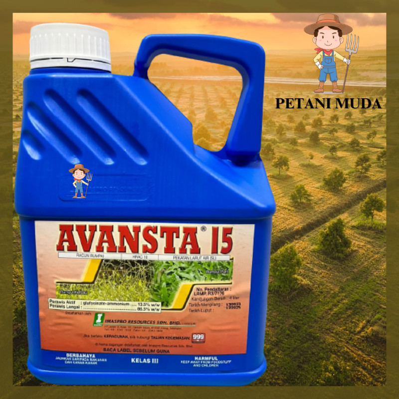 [ORIGINAL] 4L AVANSTA 15 IMASPRO (sama Basta 15, Boxter, Kenbast 15 ...
