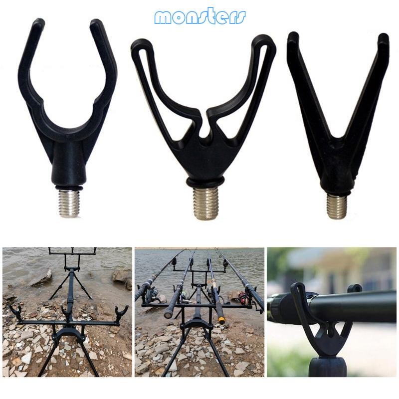 Mon Fishings Rod Rest Head Tool Gripper Plastic Rack for Carp Fishings ...