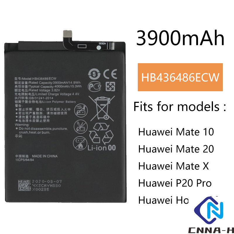 HB436486ECW Mobile Phone Battery For Huawei Mate 10 / Mate 10 Pro ...