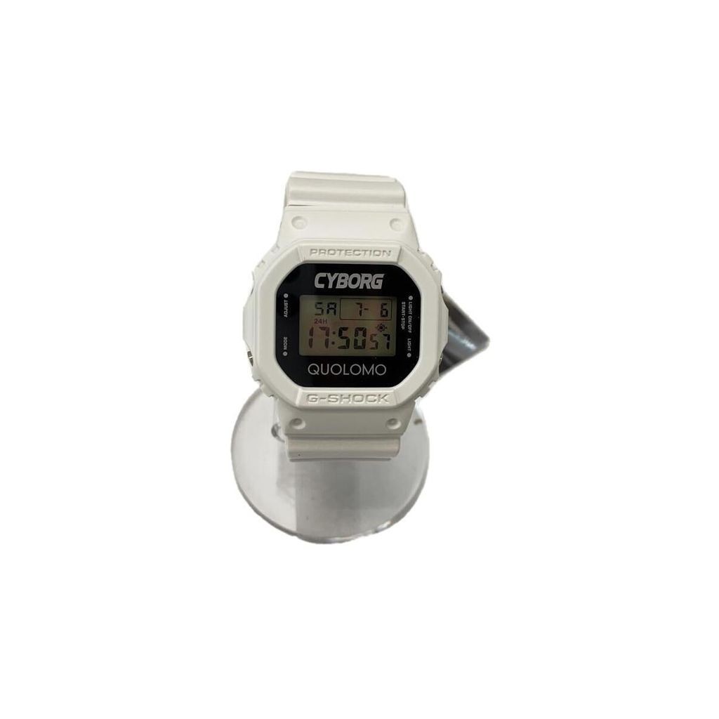 CASIO Men's Watch Quartz x Cyborg 009 Quolomo Digital WHT DW-5600q009 ...
