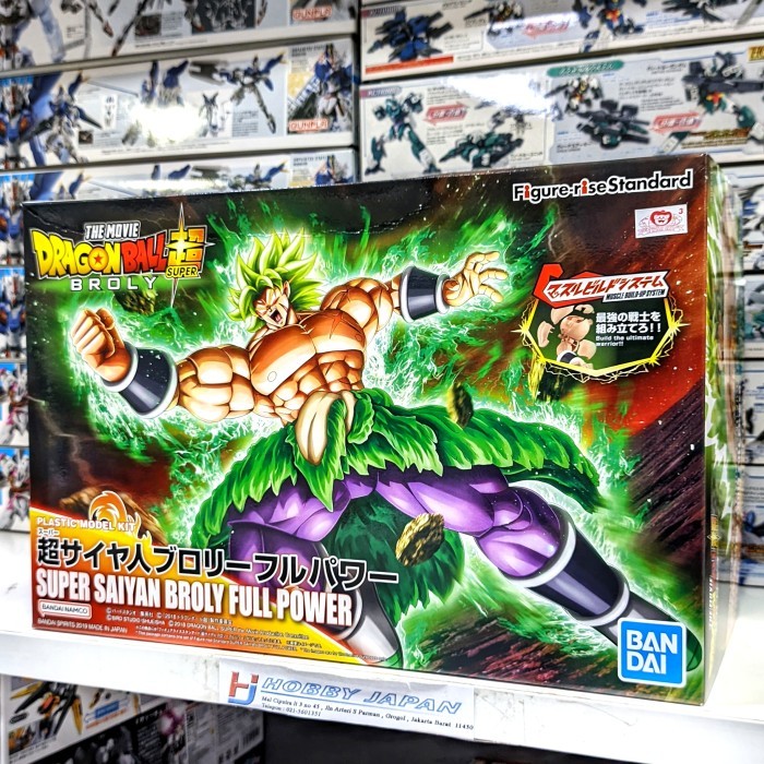 Figure-rise Standard Super Saiyan Broly Full Power Model Kit | Shopee ...