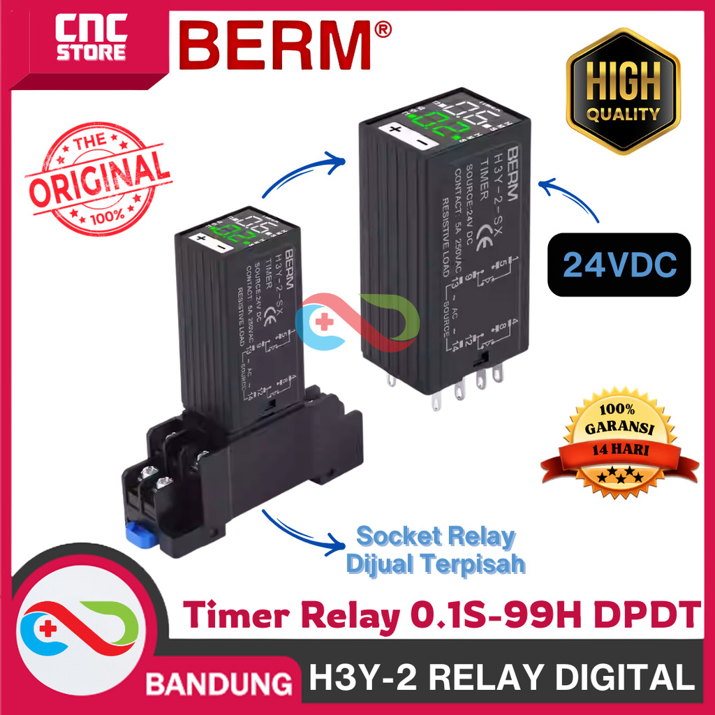 Digital Timer RELAY/DIGITAL Timer RELAY H3Y-2 24VDC - DIGITAL H3Y-2 ...