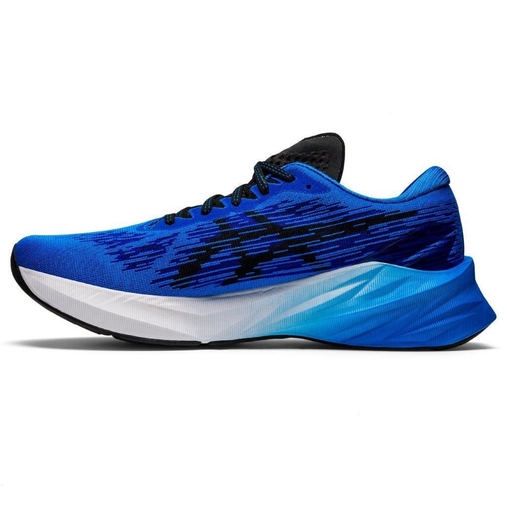 ASICS 2023 NEW Men NOVABLAST 3 Running Shoes in Electric Blue/Black # ...
