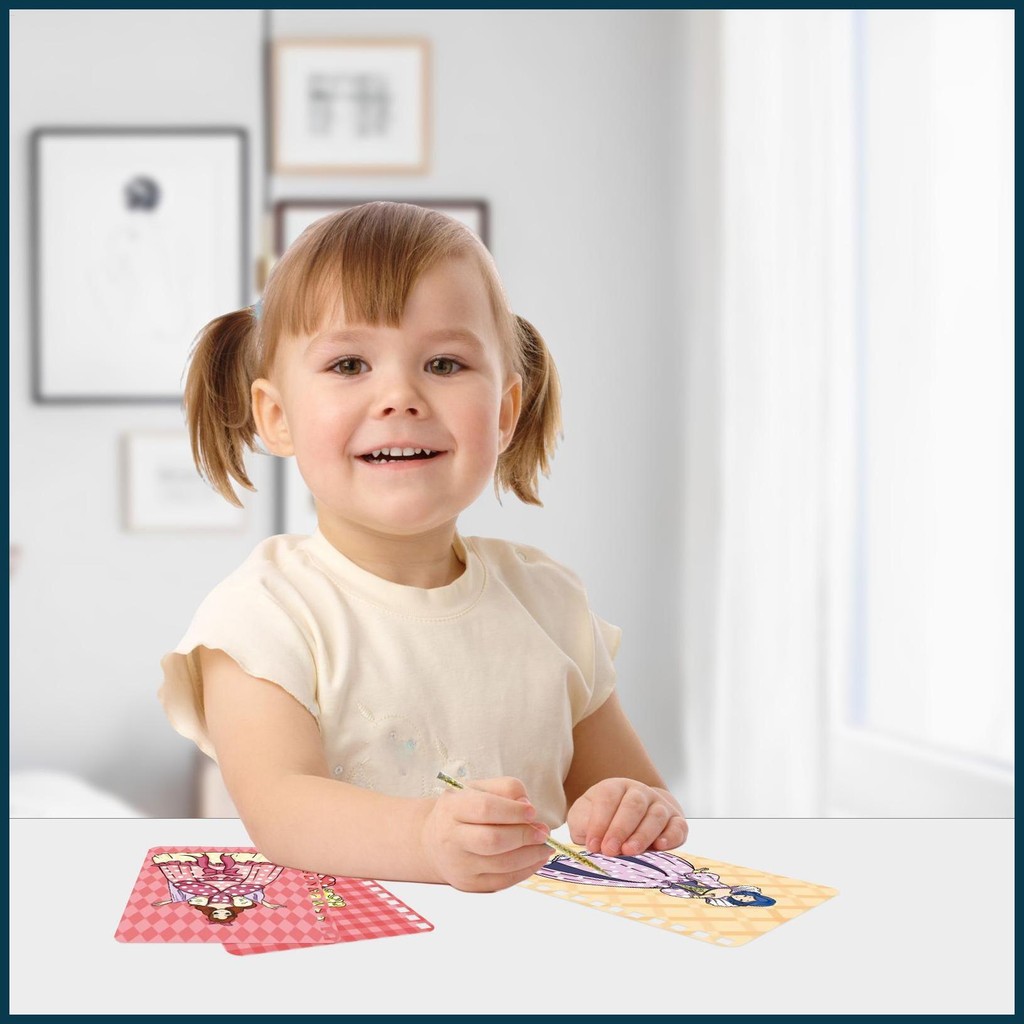Educational Poking Painting 3D Cartoon Dress-Up Coloring Princess ...