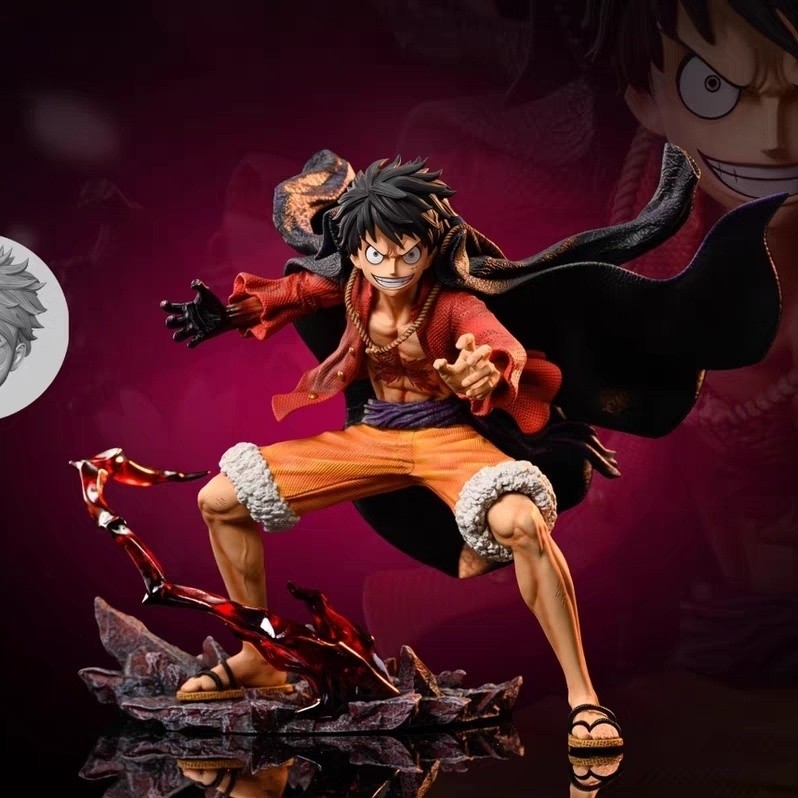 Luffy High-Quality Figure Sun God Five-speed Nika Form Anime Toy ...