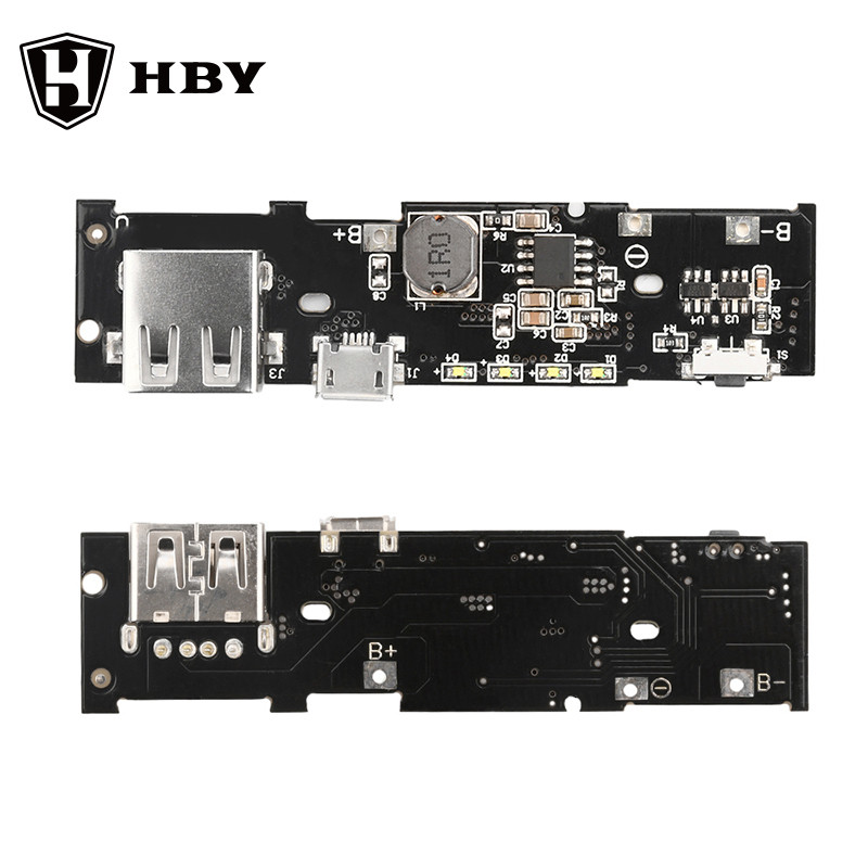 Diy Power Bank Circuit Motherboard Power Bank PCB Booster Board 4 ...