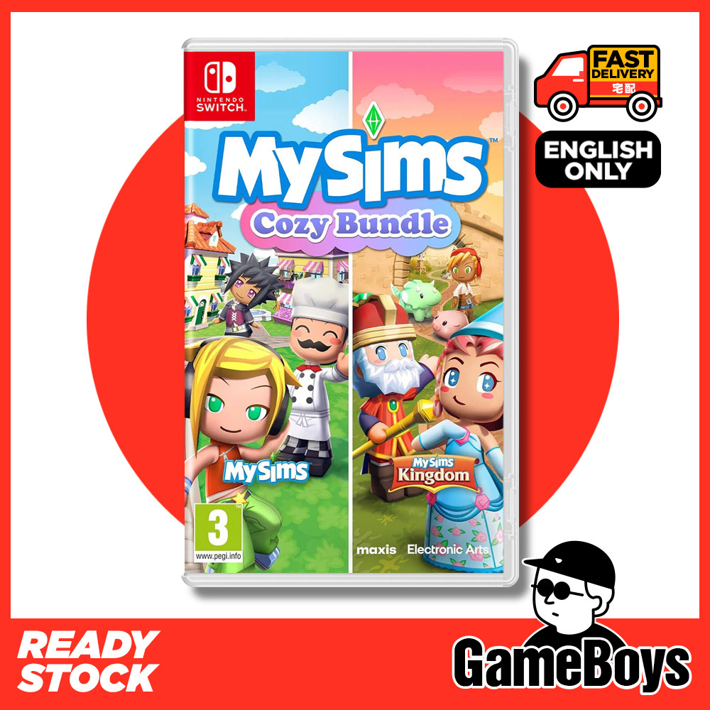 Nintendo Switch My Sims Cozy Bundle [English] | Shopee Malaysia