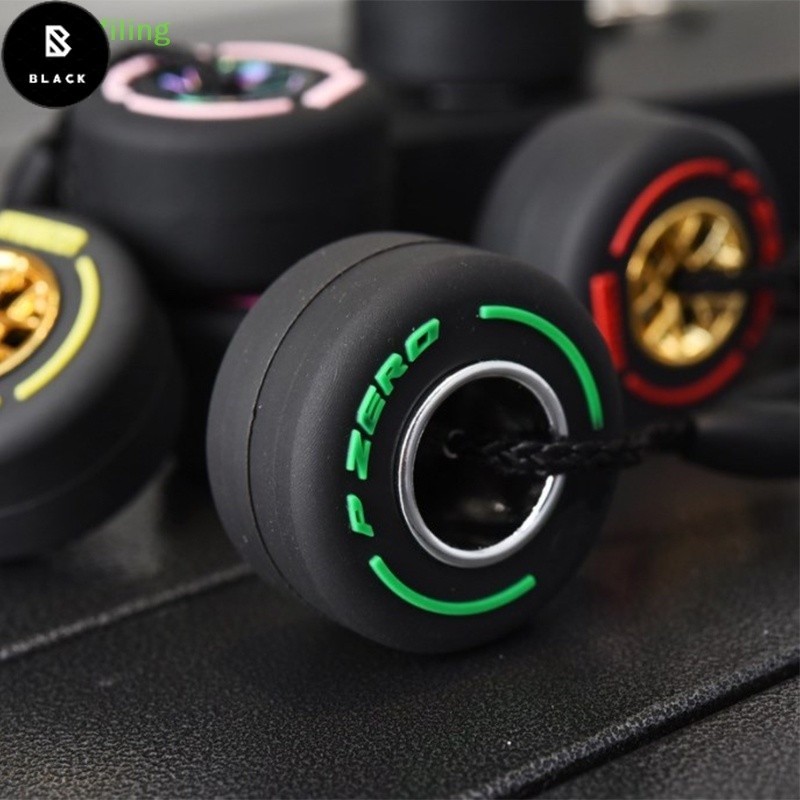 BL New Style Detachable Hub Tire Keychain Unisex Car Keychain Ring Mini ...