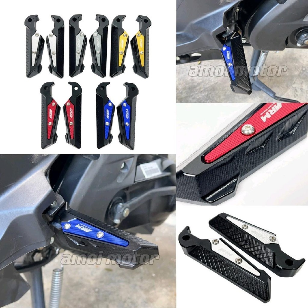 NMAX NVX XMAX REAR FOOTREST CNC PEMIJAK KAKI BELAKANG PIJAK KAKI TAPAK ...