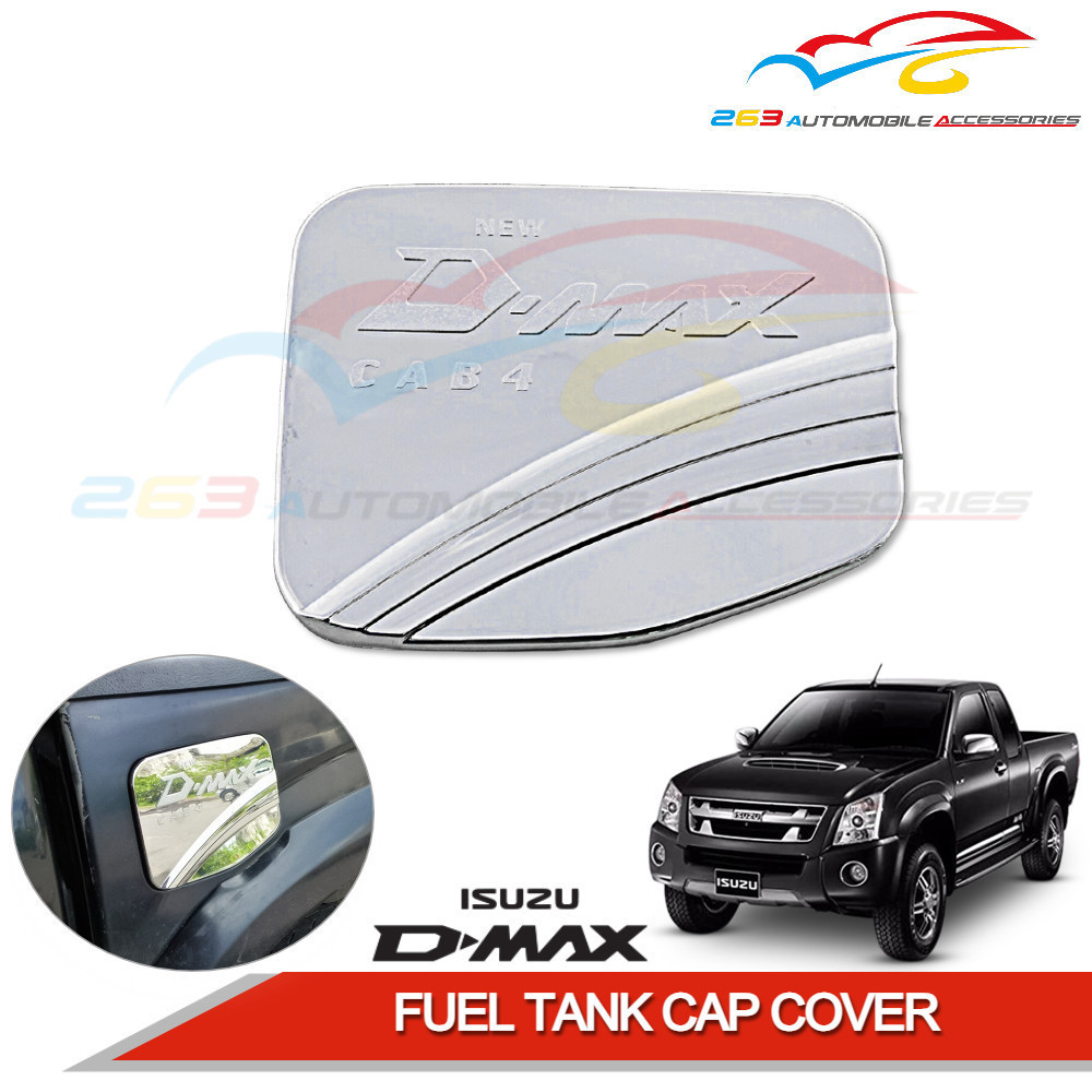 ISUZU D-MAX DMAX 2007-2011 FUEL TANK CAP COVER (CHROME) | Shopee Malaysia