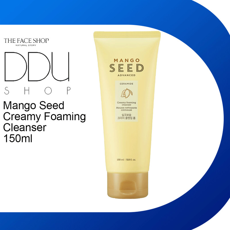 THE FACE SHOP Mango Seed Creamy Foaming Cleanser 150ml | Shopee Malaysia