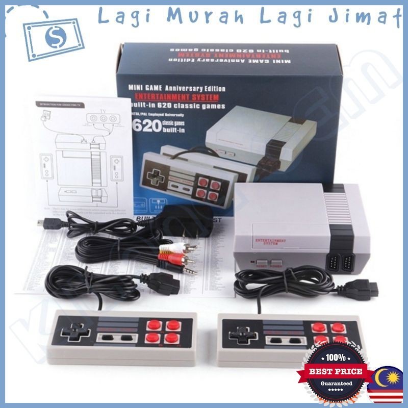 620 Games Built-In Gaming Retro Classic Mini TV Game Console Handheld ...