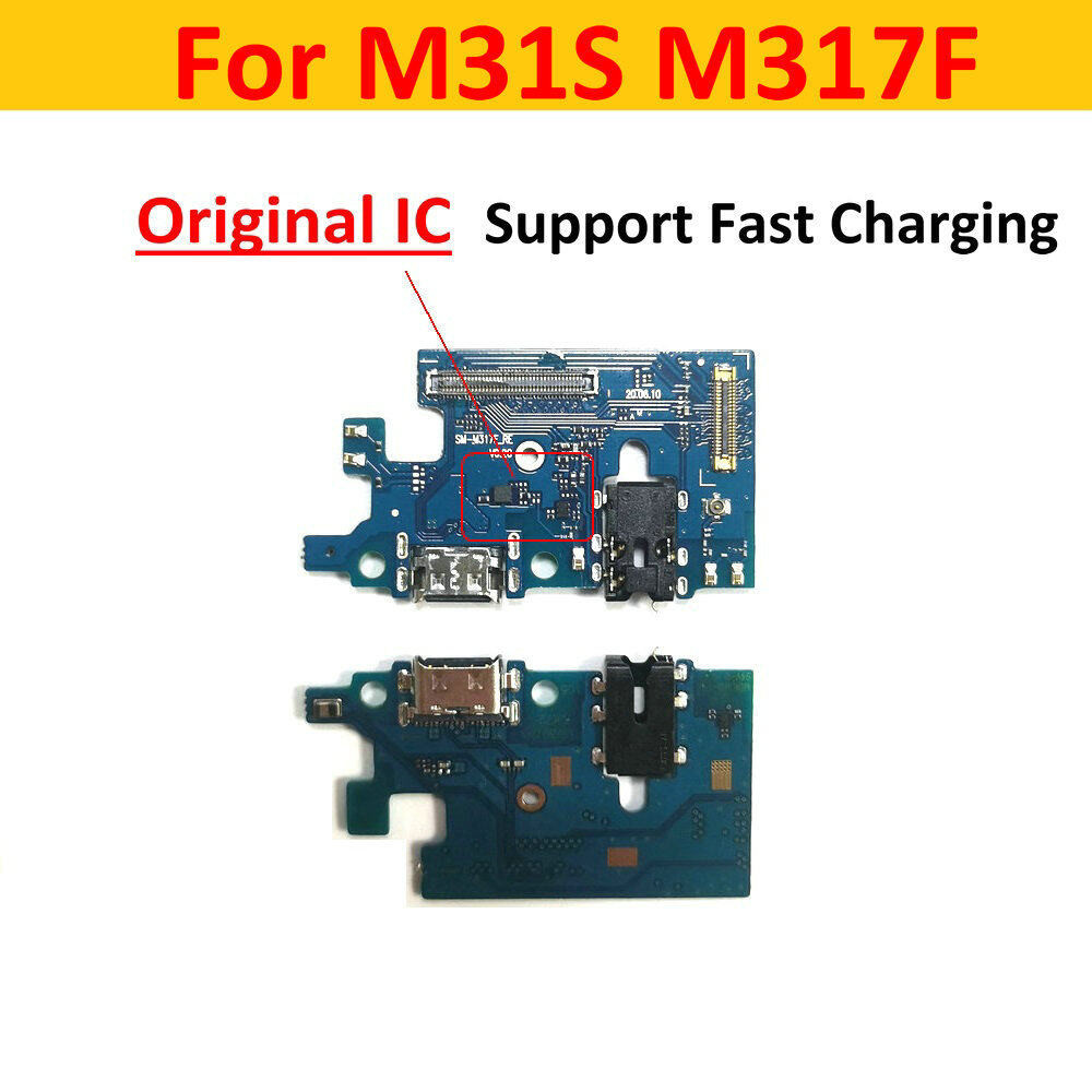 Original Charging Board For Samsung M31S M317F PCB Dock Flex Connector ...