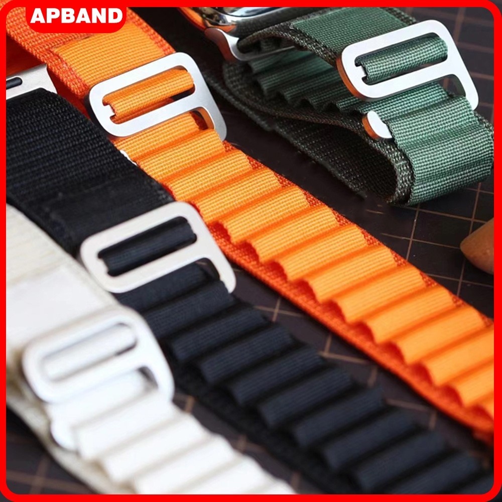 Alpine Loop Nylon Sport Strap for Smart Watch Ultra 2 49mm 45 41 44 ...